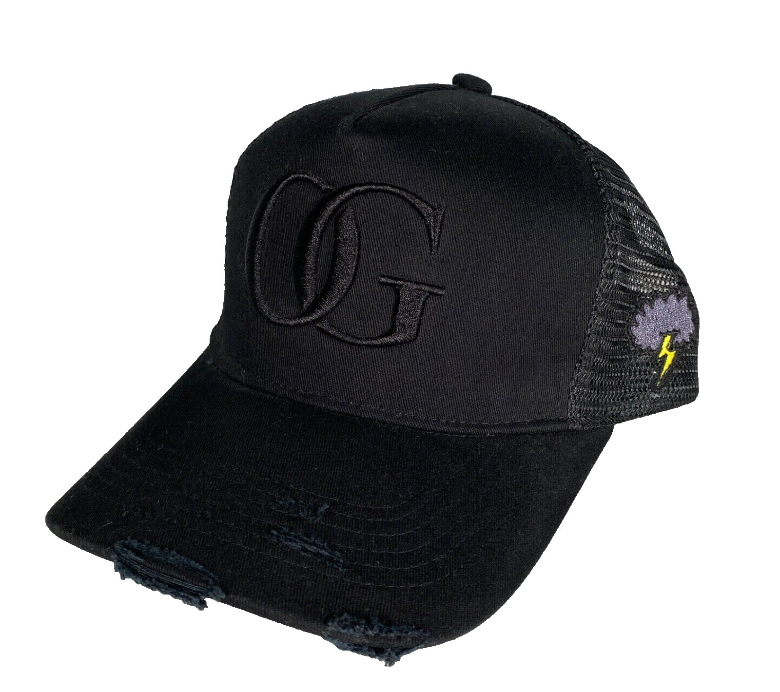 Hall Of Fame OG Hat Adjustable Snapback Distressed Tr… - Gem