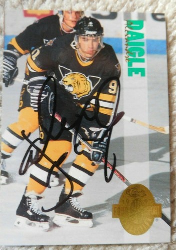 Alexandre Daigle Auto Autographed Signed 93-94 Classic RC Card Ottawa ...