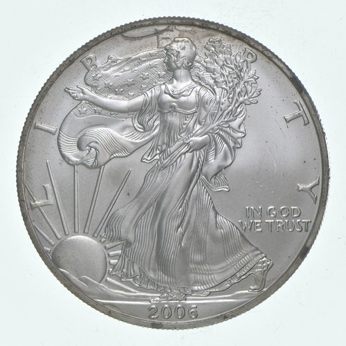 Better Date 2006 American Silver Eagle 1 Troy Oz .999 Fine Silver *874 ...