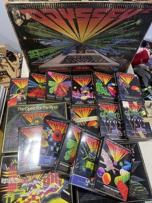 Magnavox Odyssey 2 Console System Bundle with 17 Games Authentic Lot ...