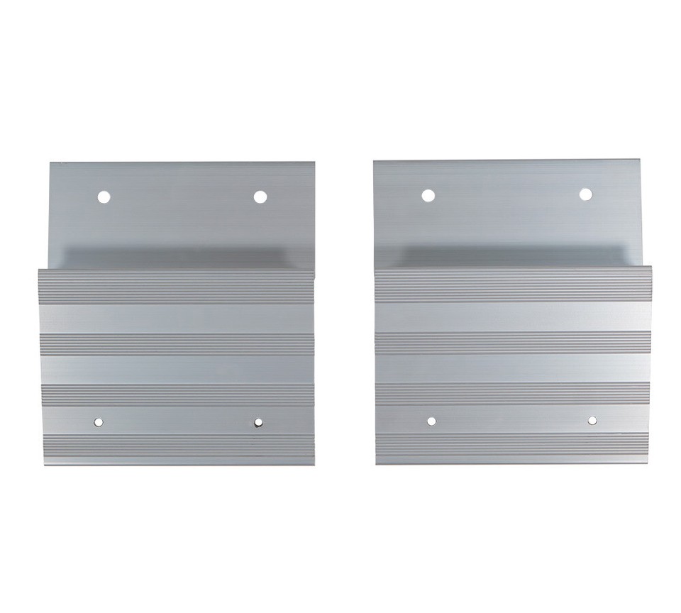 8"x8" DIY Aluminum Ramp Brackets Kit Plate for Load & Unload Vehicles ...