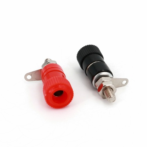 10 PCS 4mm Banana socket Binding Post Nut Banana plug jack connector ...
