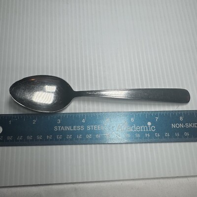 VTG Art Deco Scroll Design Stainless Delco Flatware Oneida? Tables Spoon | eBay