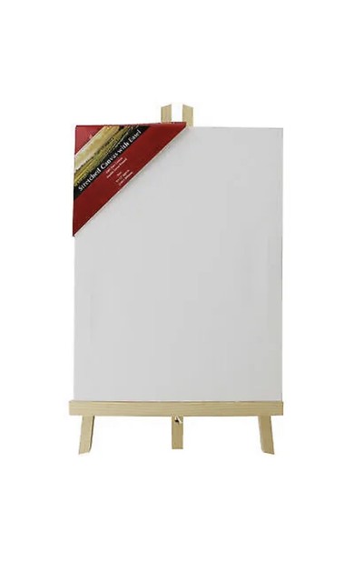 Stretched Canvas With Easel 9 X 12 Inches Art & Craft for sale online ...