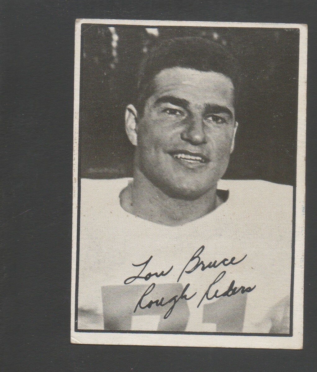 1961 Topps Canadian Football Card #75 Lou Bruce-Ottawa Rough Riders Ex ...