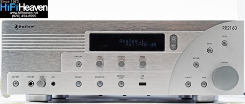 OUTLAW AUDIO RR2160 220watt stereo Receiver/DAC /sub-out, MC-phono ...