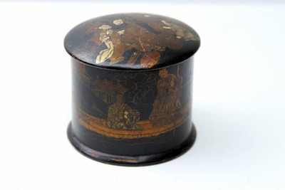 Boxes - Antique Japanese Round Box