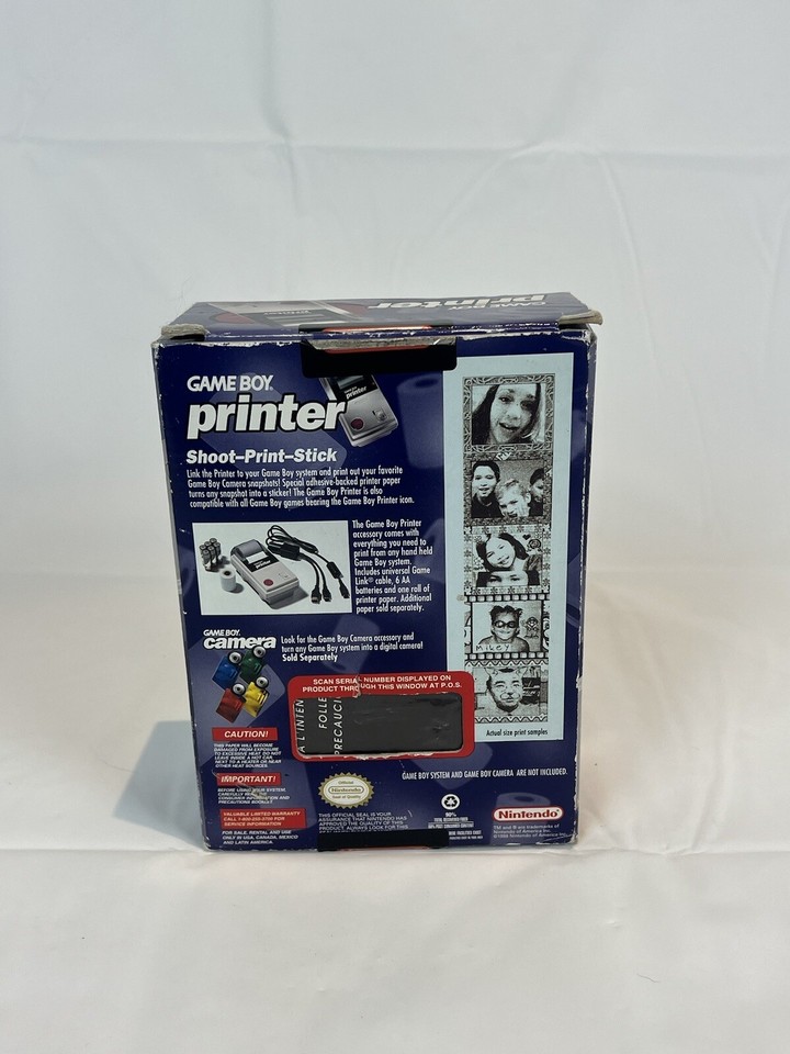 Vintage Nintendo Gameboy Printer MGB-007 with Paper | eBay
