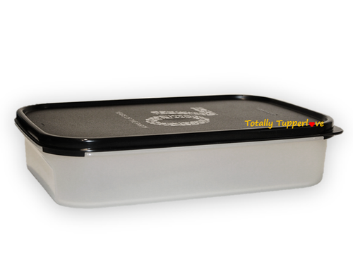 Tupperware #1 Rectangle Modular Mates 8.5 Cups Black "70 Years of the ...