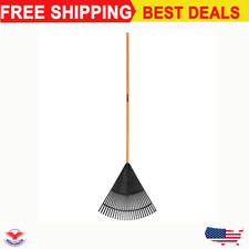 Kobalt 36-in Lightweight Aluminum Landscape Leaf Rake Tool for Yard ...