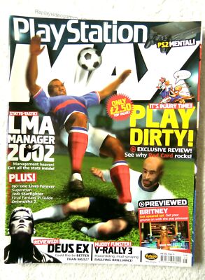31761 Issue 44 Playstation Max Magazine 2002 | eBay UK