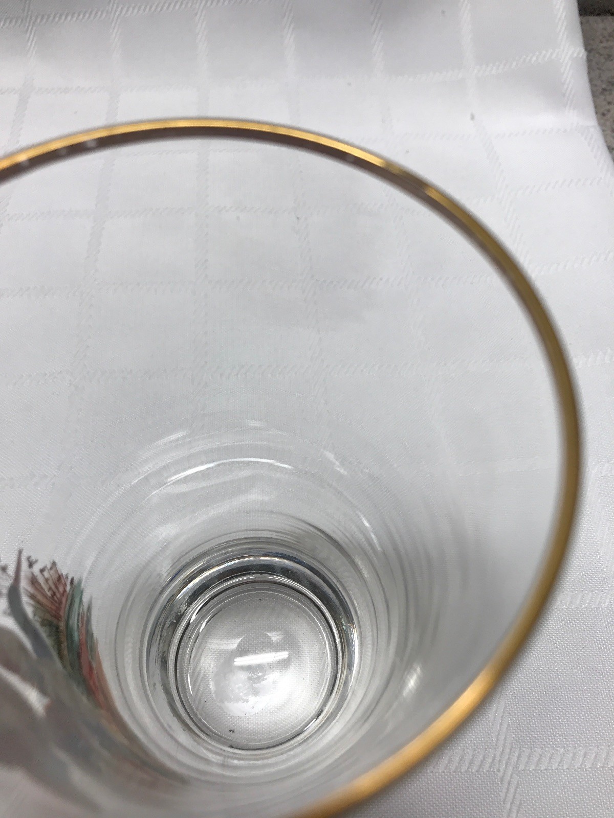 Duck Tumblers Set of 4 Glasses 4 Different Pics 16 oz Weighted Bottom ...