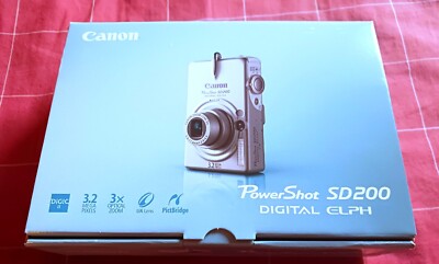 Canon Powershot SD200 EMPTY BOX ONLY NO CAMERA! Excellent Condition | eBay