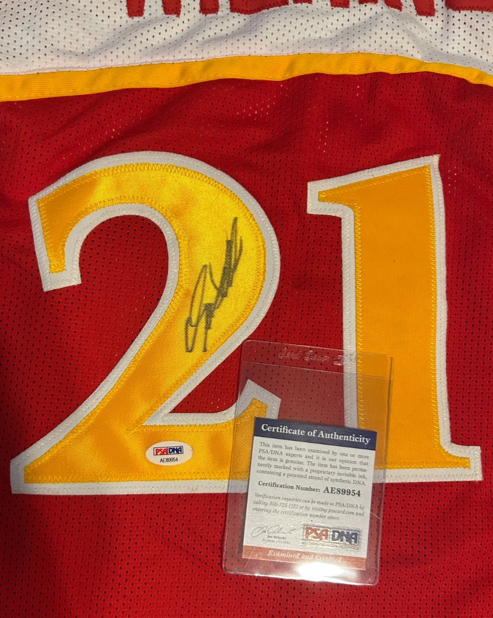 DOMINIQUE WILKENS ATLANTA HAWKS HAND SIGNED JERSEY W/PSA/DNA/COA SIZE ...