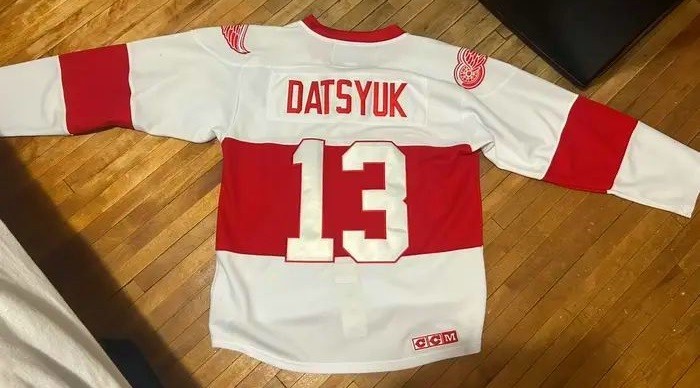 Pavel Datsyuk Detroit Red Wings Classic White Jersey | eBay