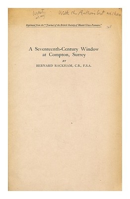 RACKHAM, BERNARD Una finestra del XVII secolo a Compton, Surrey prima ...
