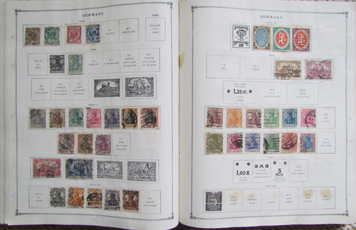 International Junior Postage + Stamp Album 1840-1945 with stamps | eBay