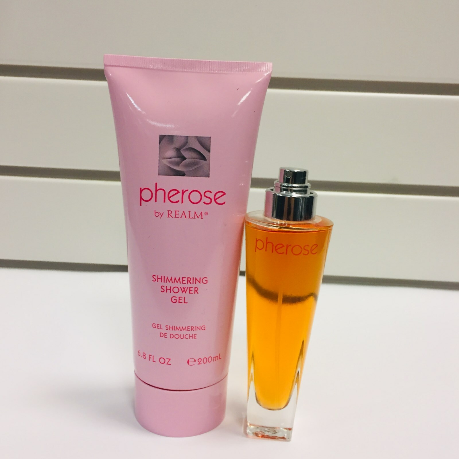 Pherose By Realm For Women Set EDP 1.7 fl.oz Shower Gel 6.8 oz New No ...