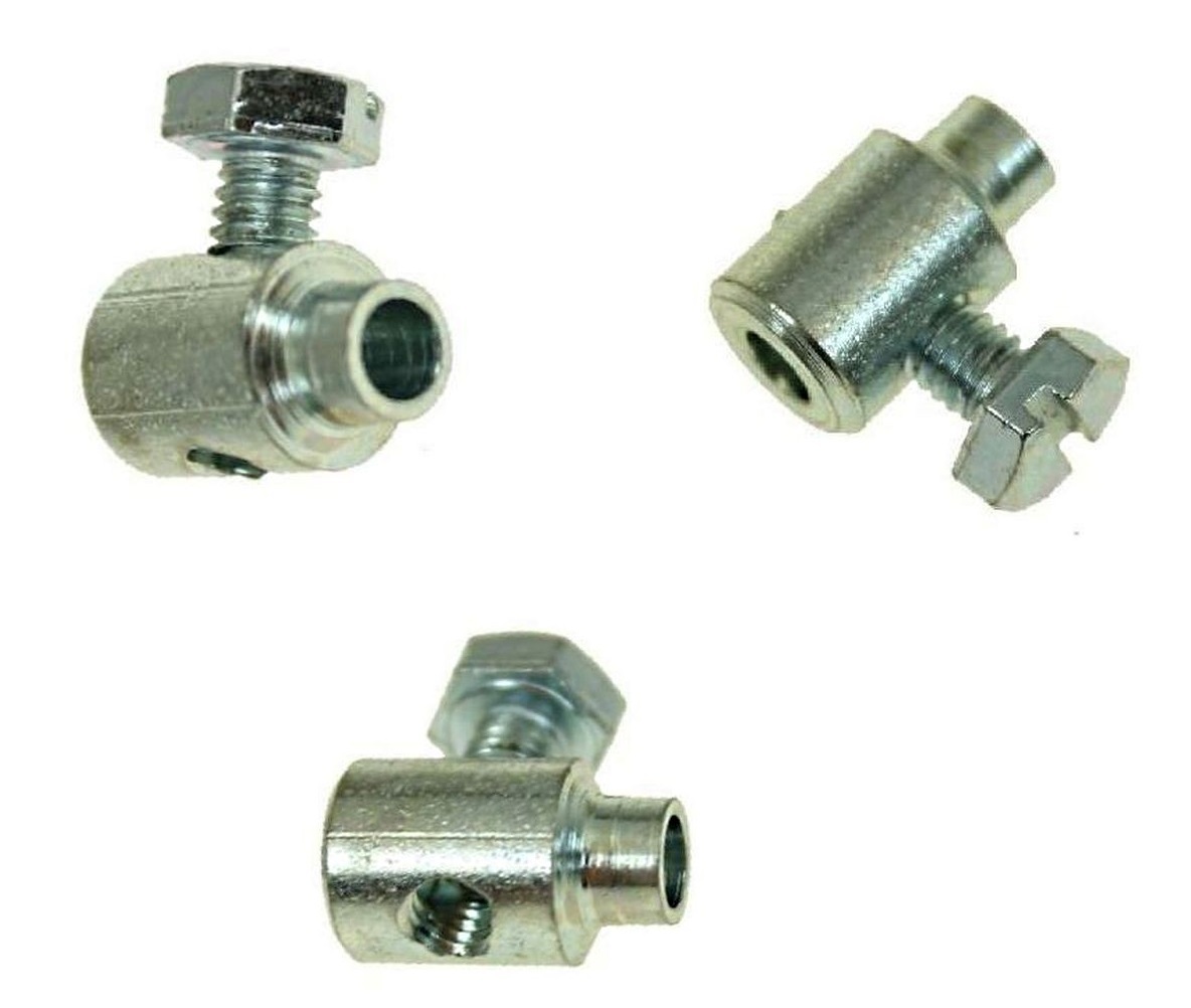 Adjustable cable barrel clamp MOTORCYCLE BIKE CAR SCOOTER guide hanger ...