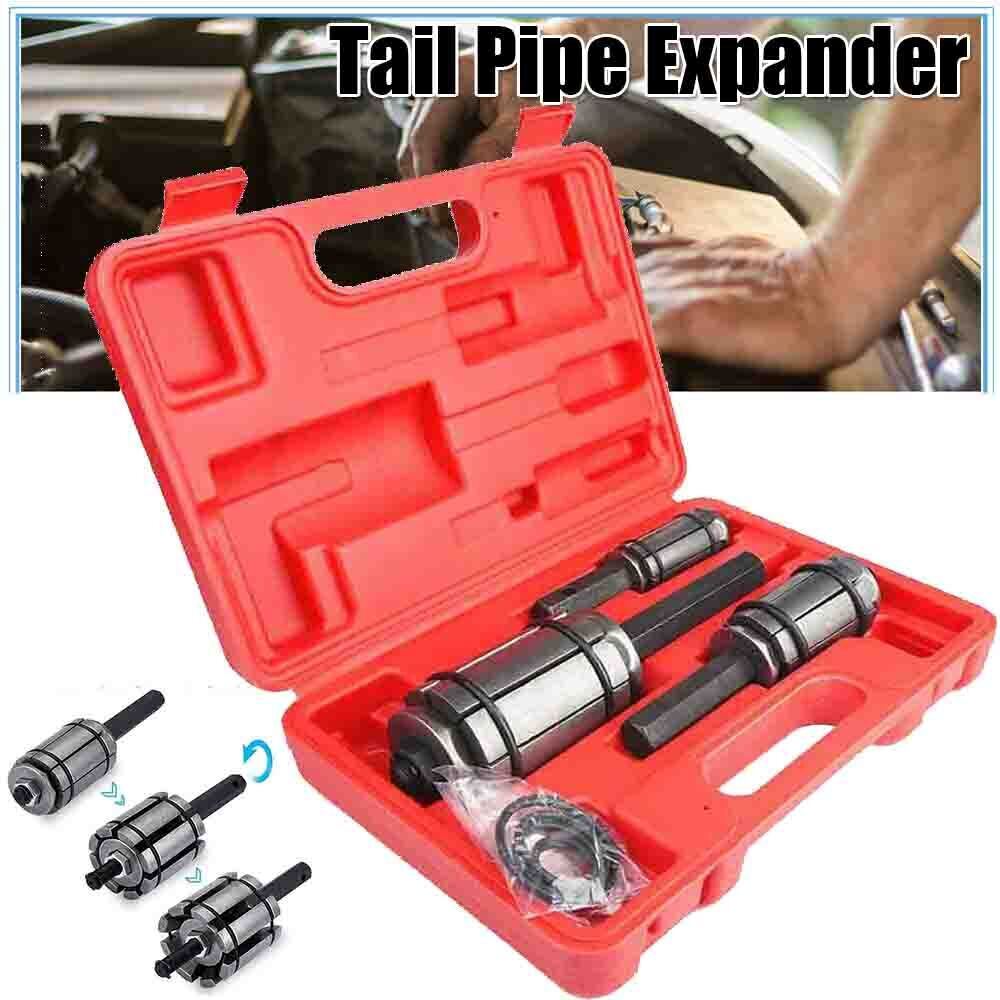 Exhaust Pipe Expander Tail Pipe Muffler Spreader Tool 3 Pieces 1-1/8 ...