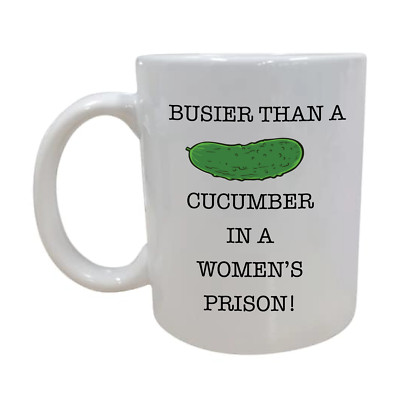 Busier Than A Design Printed Cup Ceramic Novelty Mug Funny Gift Coffee ...