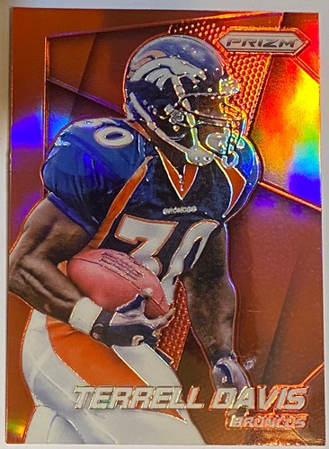 2014 Panini Prizm Terrell Davis TARGET RED Prizm EXCLUSIVE Broncos ...