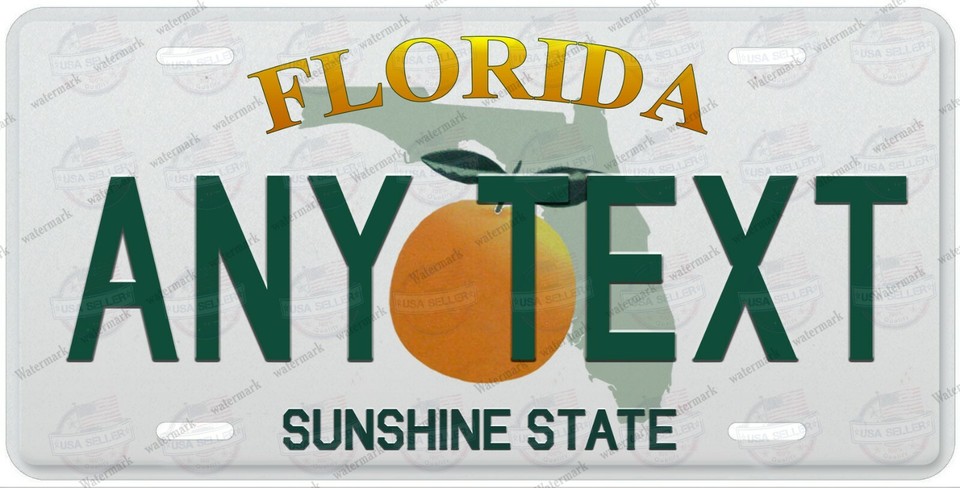 Personalized Custom License Plate Tag for Any State Wall Auto Car ...
