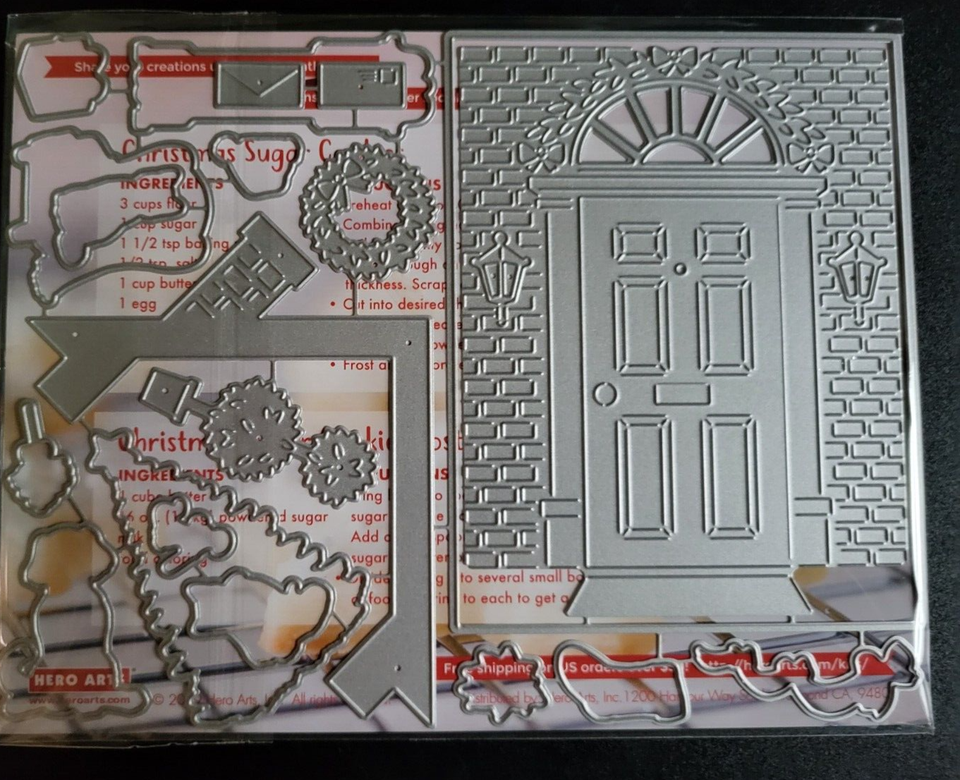 HERO ARTS My Monthly Hero Stamp Dies Only November 2019 Christmas ...