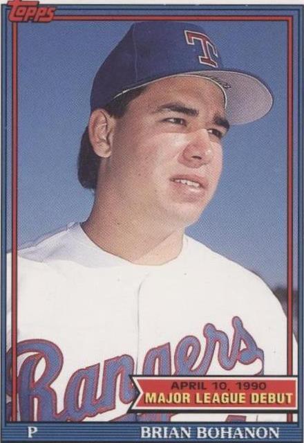 1990-91 Topps Major League Debut 1990 - Brian Bohanon #18 (RC) for sale ...