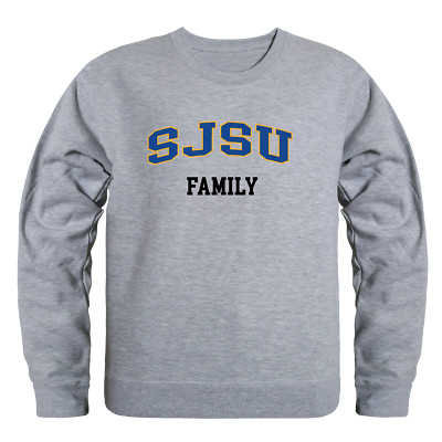 San Jose State University Spartans SJSU Family Crewneck Sweatshirt ...