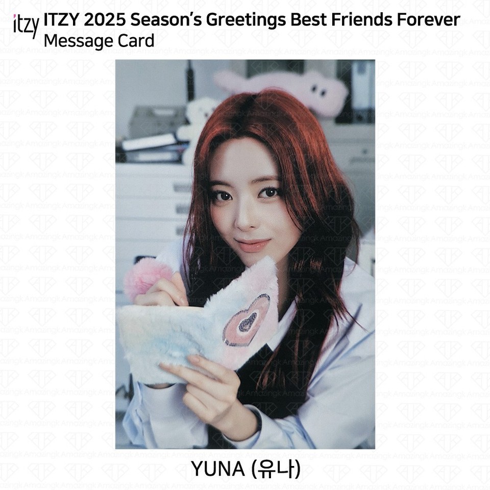 ITZY 2025 Season's Greetings Best Friends Forever Photocard ID Photo ...