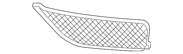 for BMW Genuine Grille Front Left Lower Outer 51117303757 for sale ...