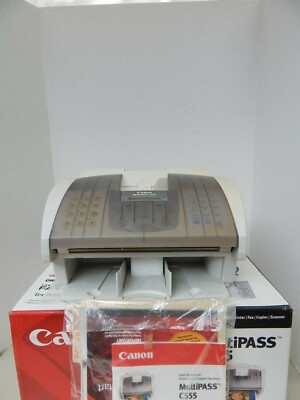 Cannon multi pass fax / copier C555 | eBay