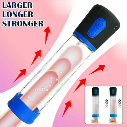 8'' Vacuum Suction Male Penis Pump Enhancer Enlarger Enhancement ...