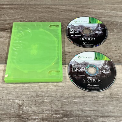 The Elder Scrolls V Skyrim - Legendary Edition - Xbox 360 - Disc Only ...