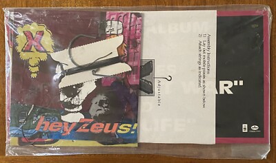 X hey Zeus! 1993 US PROMO Only Hanging Mobile Store DISPLAY Punk! JOHN ...