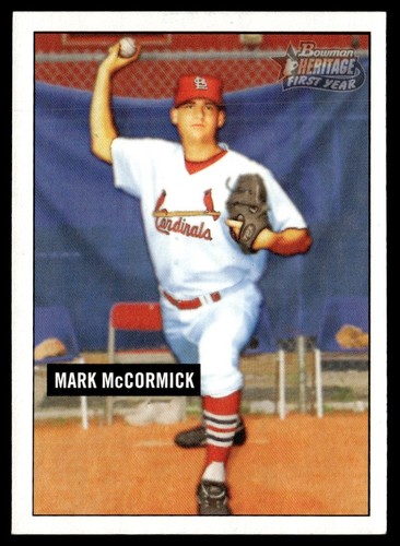 2005 Bowman Heritage Mark McCormick Rookie St. Louis Cardinals #274 | eBay
