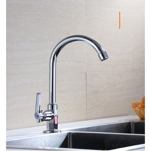 Single Cold Faucet Kitchen Taps Pair Sink Accessories Vertical Zinc ...