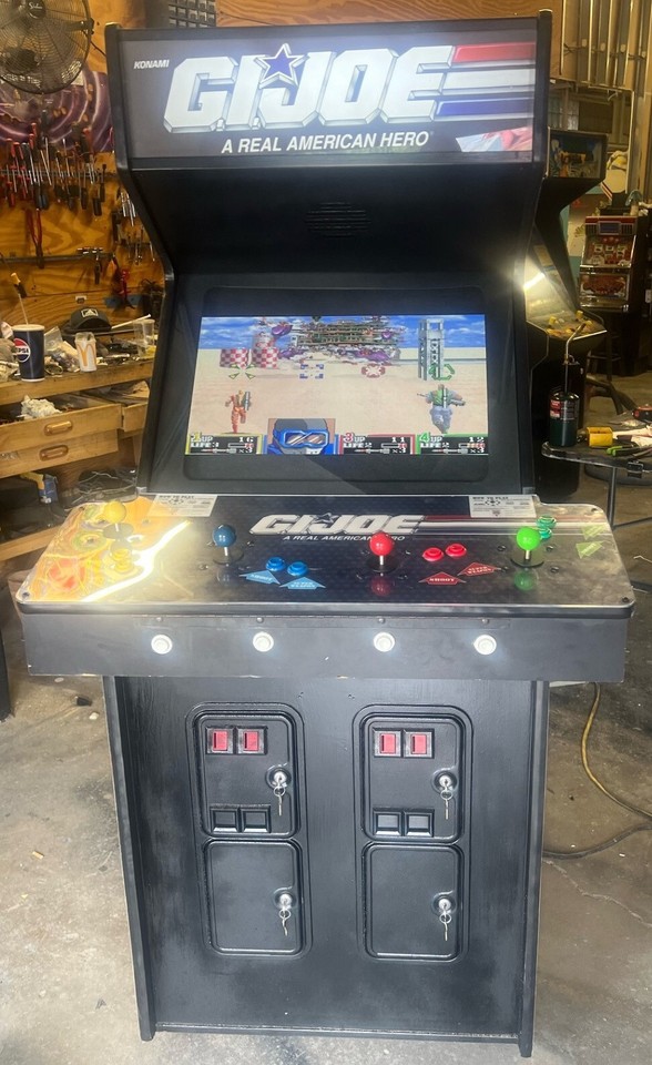 G.I. JOE ARCADE MACHINE bY KONAMI 1992 (Excellent Condition) *RARE* | eBay