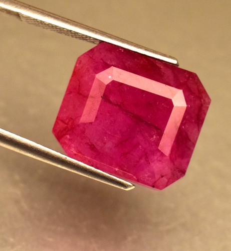 Natural Pink Beryl Certified Octagon Cut 14 Ct Loose Gemstone From Utah ...