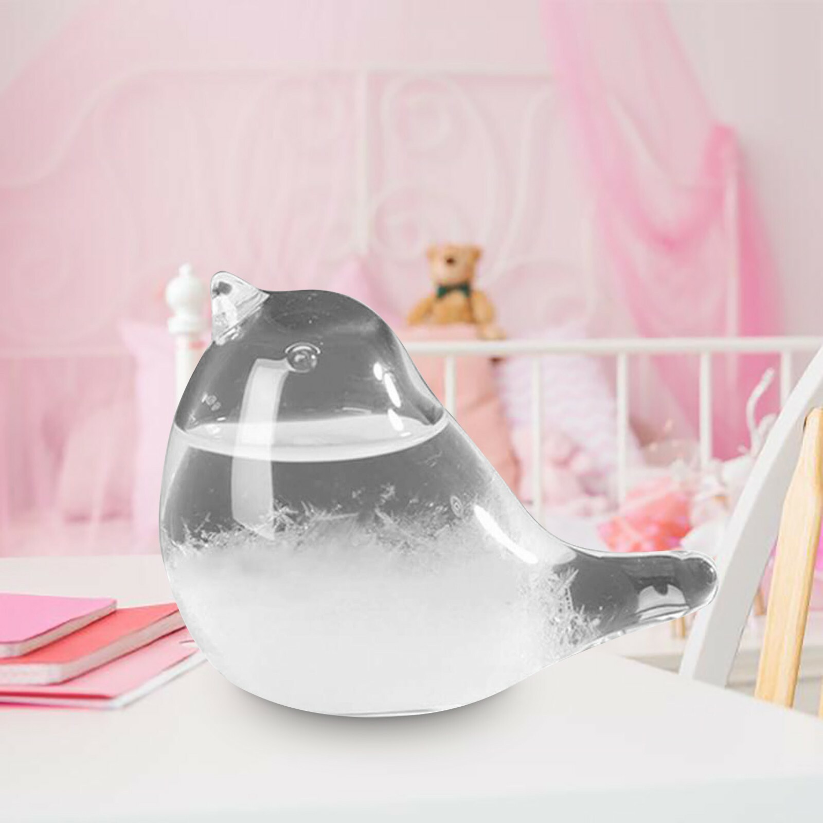 Glass Weather Forecaster Liquid Barometer Predictor Desktop Weather ...