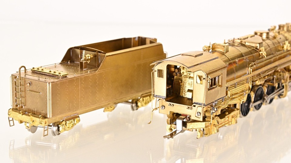 Westside Models Brass 2-8-4 Berkshire Boston & Maine HO scale | eBay