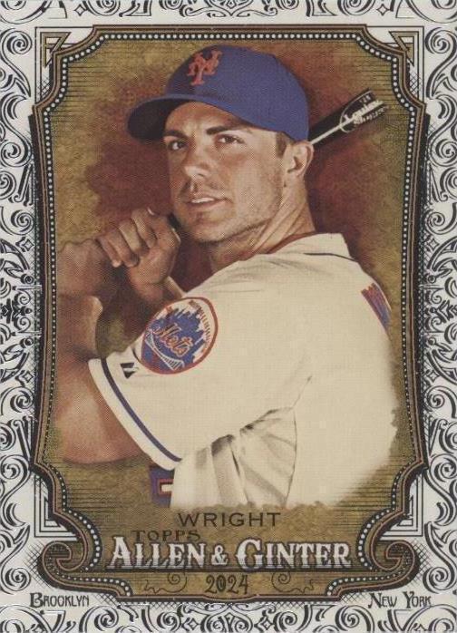 2024 Topps Allen & Ginter - David Wright #148 Foil Filagree for sale ...