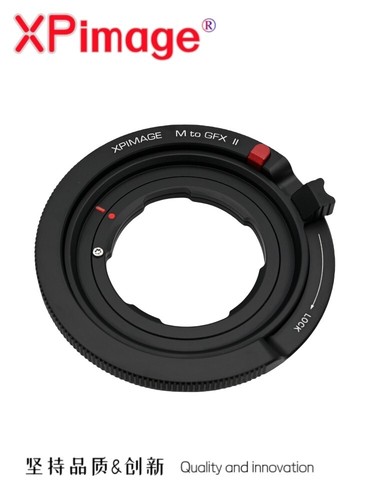 XPimage Lens Locking Adapter for Leica M Mount Lens to Fuji G GFX ...
