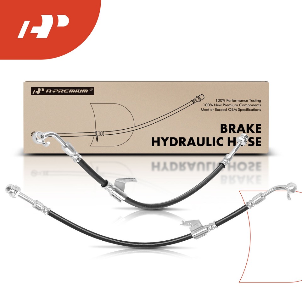 A-Premium 2x Brake Hydraulic Hose Front Side for Genesis G80 G90 ...