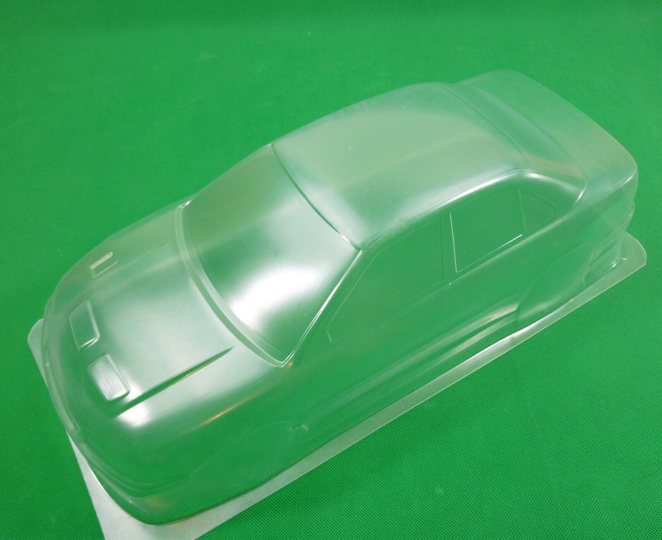 1:10 RC Clear Body Shell - Mitsubishi Lancer EVO 3 inc stickers- Rally ...