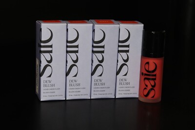 Saie Dew Blush Liquid Cheek Blush POPPY 0.4oz/12ml (Assorted Shades ...
