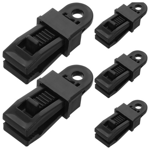 5 Pcs Tent Clip Tarp Fabric Clips Canopy Accessories Awning for Rv | eBay