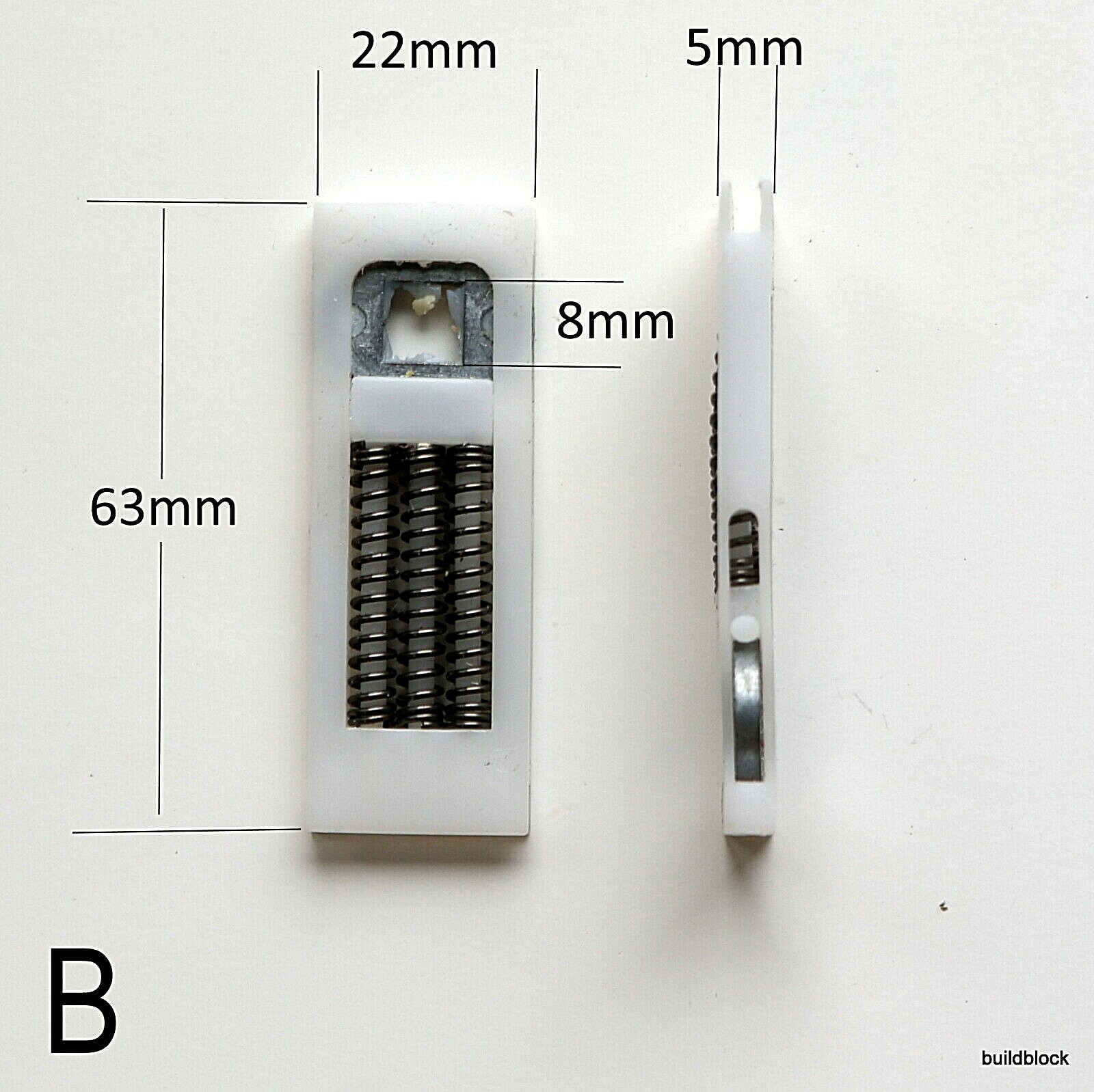 Door Handle Springs Replacement cassette pair upvc Internal lever lock ...