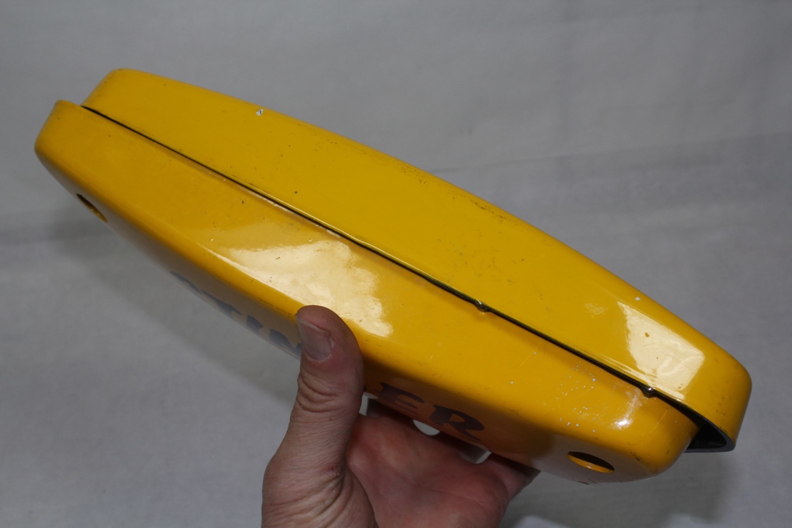 FXR yellow Stinger side covers FXRP Harley FXRT FXRD FXLR FXRC FXRS ...